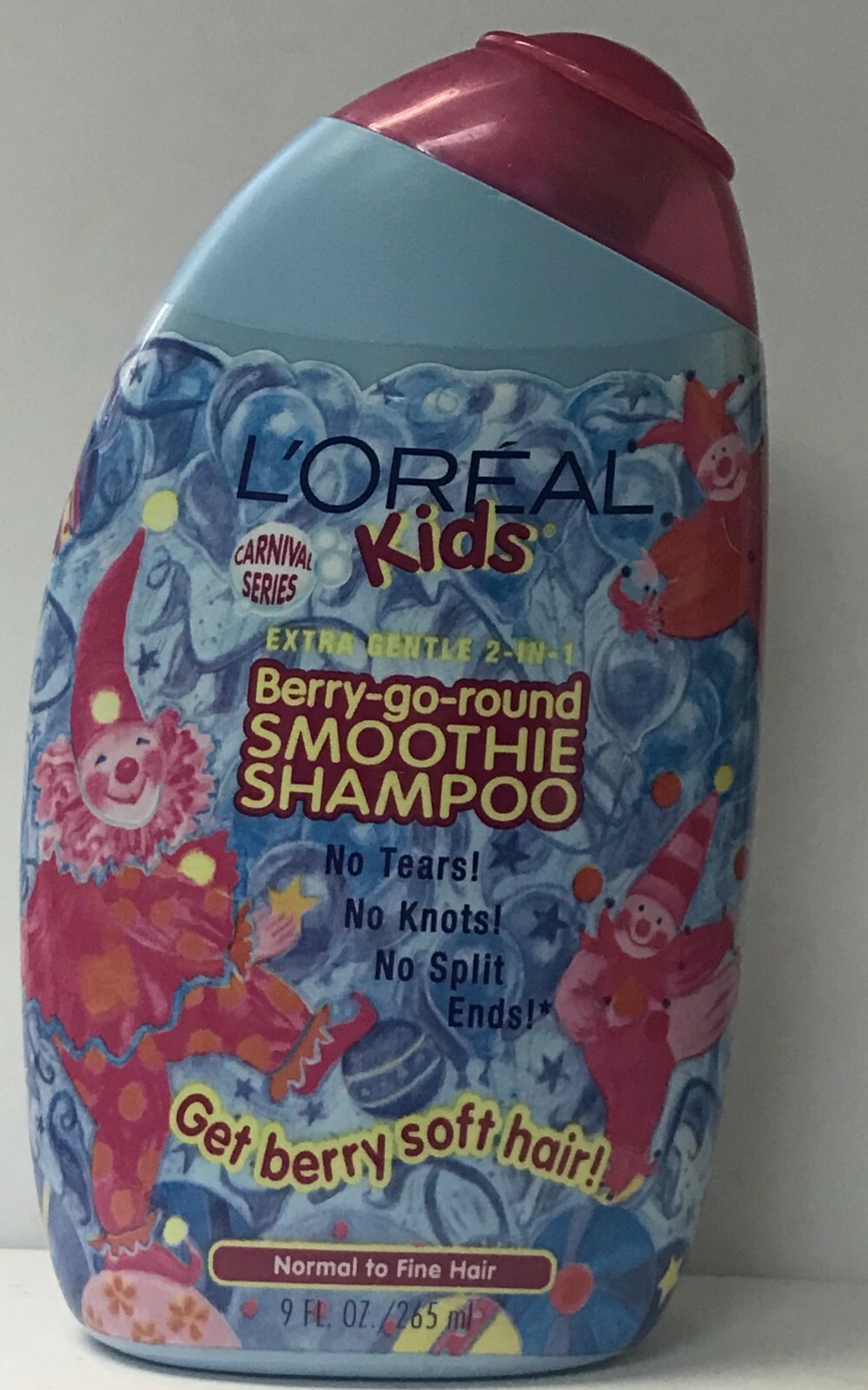 L'oreal Kids Extra Gentle 2-in-1 Shampoo 9 oz Berry Go Round Smoothie ...
