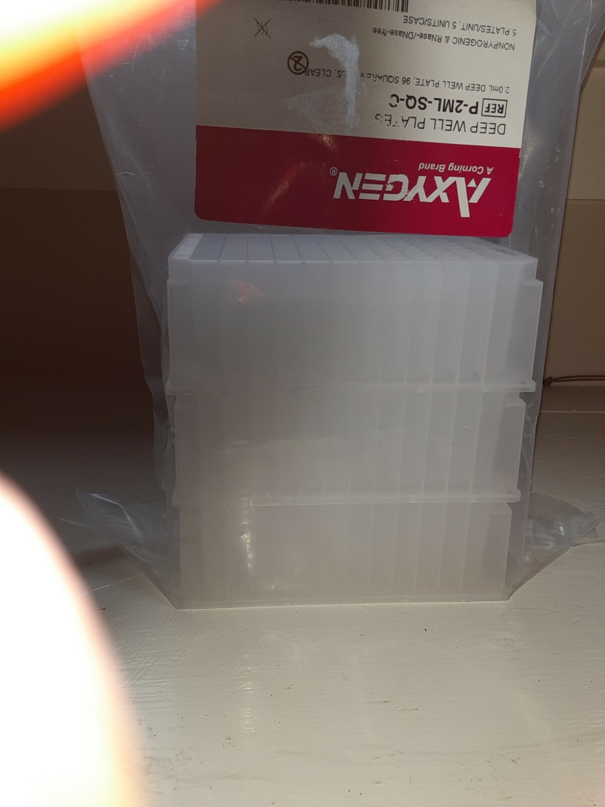 AXYGEN Plastic 96-Well 2mL Deep Well Plates ( 3/PACK) P-2ml-SQ-C | eBay