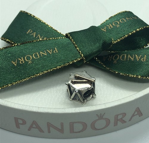 Pandora two tone Drum Charm with Golden Drumsticks 790412 retired ...
