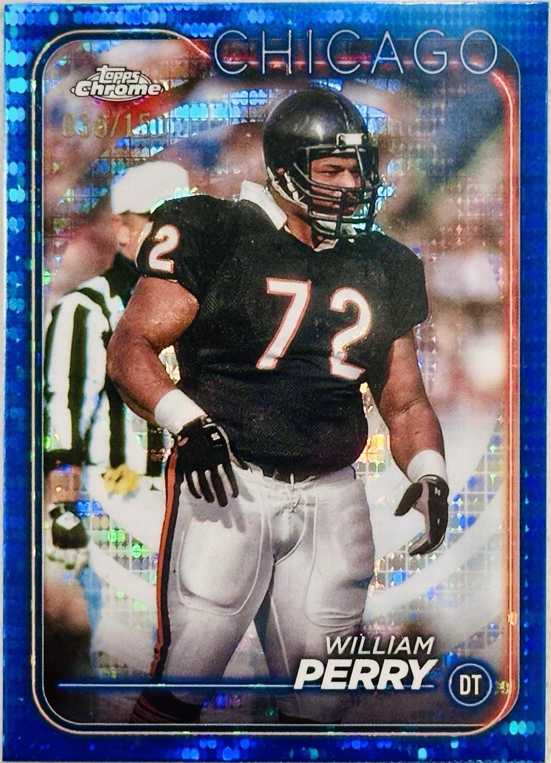 2024 Topps Chrome - William Perry #21 Blue Sonar Refractor /150 for ...