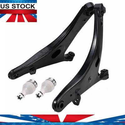 Front Left & Right Lower Control Arms w/Ball Joints Fit 2006-2014 ...