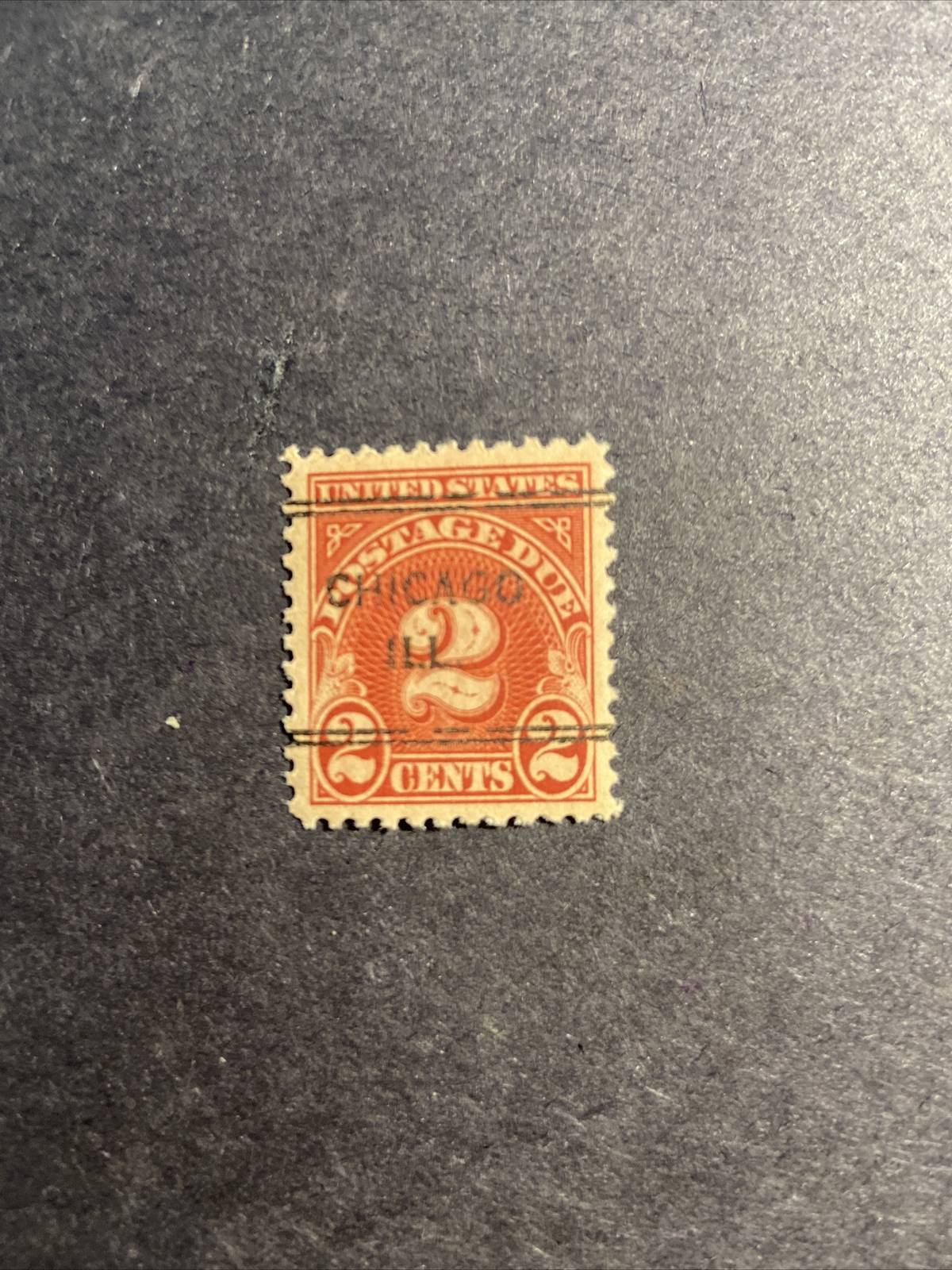 US STAMP Scott #J71 2c Postage Due Stamp 1930 STAMP MNH Pre-Cancel Full ...