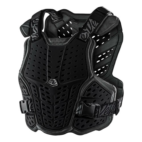 TROY LEE DESIGNS ROCKFIGHT CHEST PROTECTOR, YOUTH SIZE, BLACK, FRONT ...