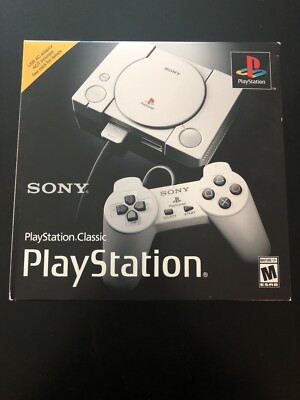 Sony Playstation Classic Mini Gaming System With 20 Pre Loaded Games ...