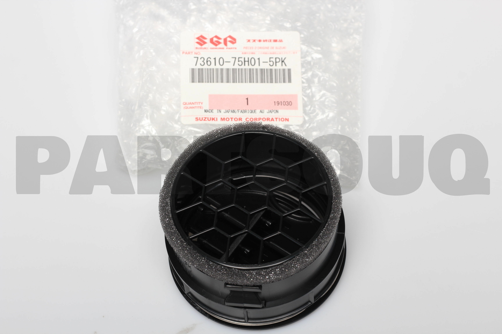 73610-75h01-5pk Suzuki Louver Vent 7361075H015PK Genuine OEM Part for ...