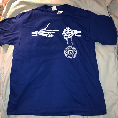 Run The Jewels Skeleton RTJ Royal Blue T Shirt Rap Hip Hop XL X-Large ...