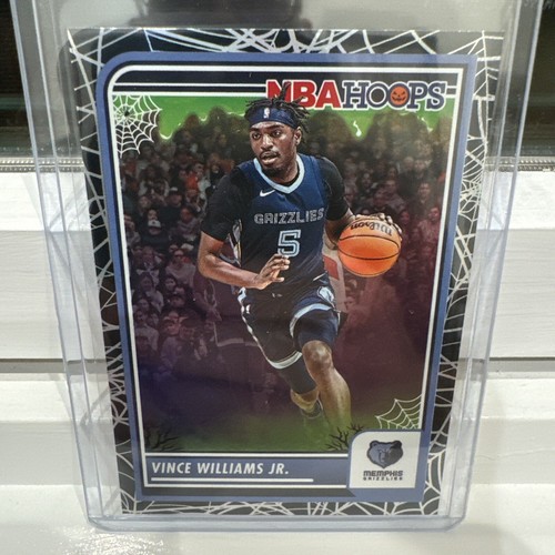 2023-24 Panini Haunted Hoops Vince Williams Jr. Spider Web Holo No. 21 ...