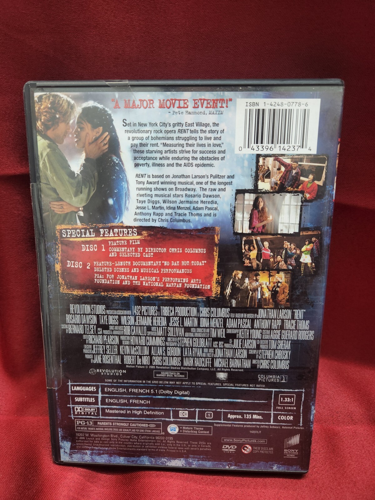 Rent (DVD, 2006, 2-Disc Set, Special Edition, Full Screen) for sale ...