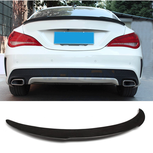 Real Carbon Fiber Rear Trunk Spoiler Wing For Mercedes Benz CLA W117 ...