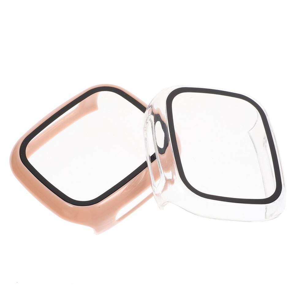 2 Pcs Watch Screen Protector Tpu Boxes Case Protective Cover Smartwatch ...