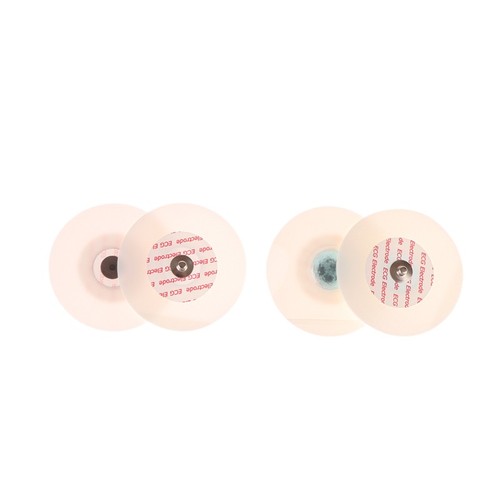 50pcs ECG Adult Electrode Ecg Lead Patch Disposable ECG Electrode Pad ...