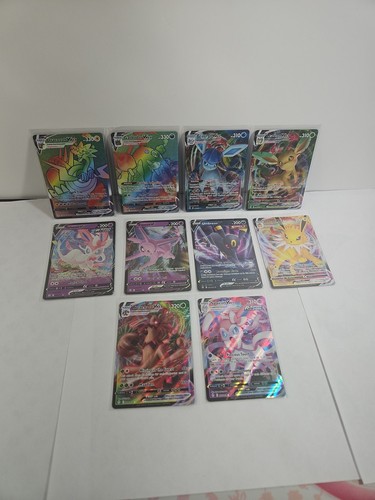Evolving Skies Card Lot:Sylveon Vmax,Jolteon Vmax,Leafeon Vmax, Jolteon ...