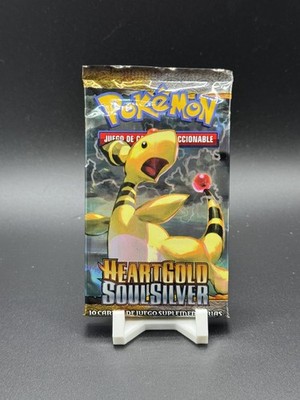 Vintage Pokémon Spanish Heart Gold Soul Silver HGSS Booster Pack ...