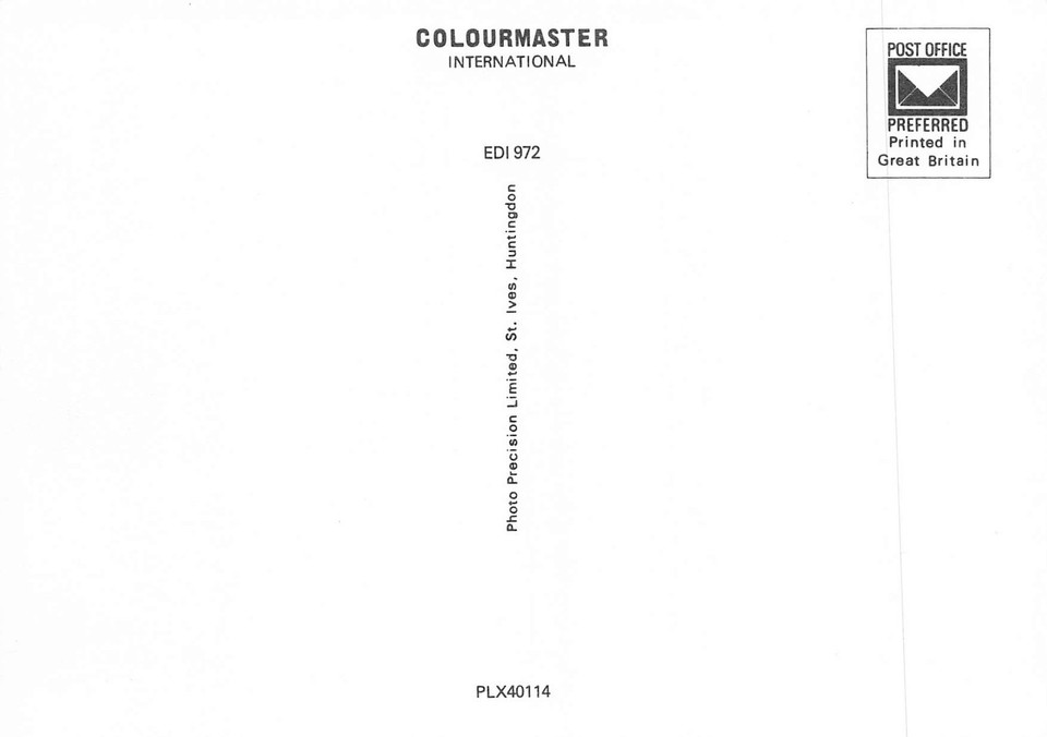 Princes Street And Edinburgh From The Castle Colourmaster Postcard ...