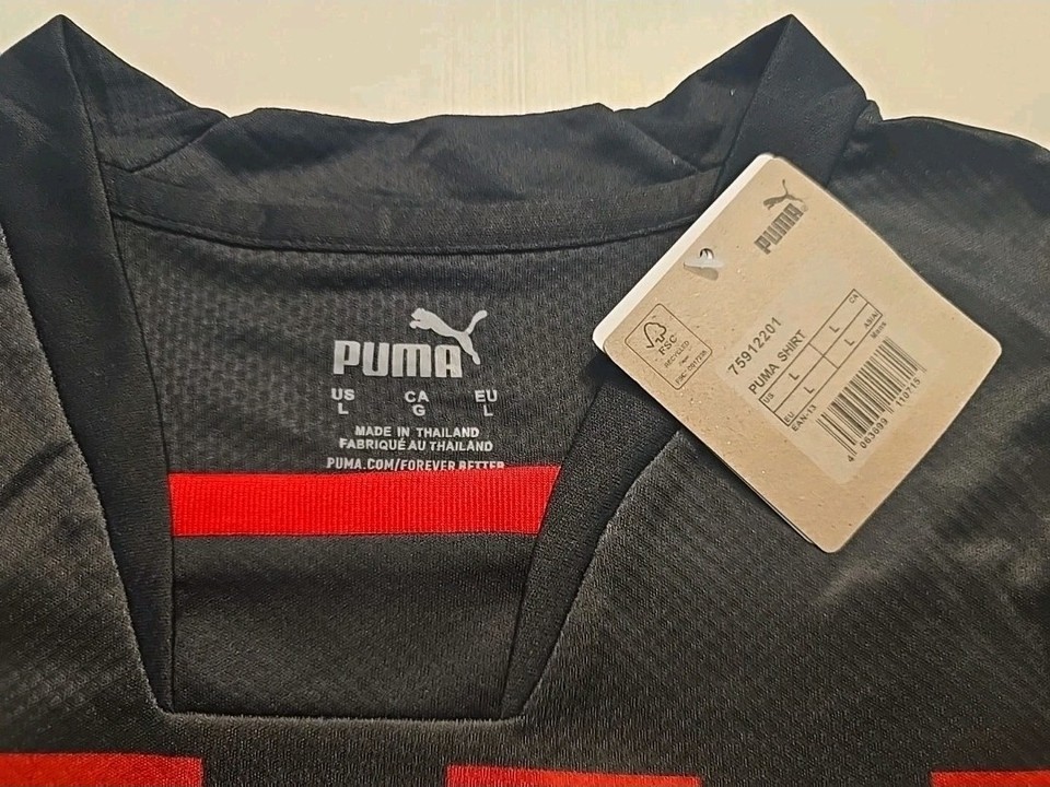 NEW, AC Milan Ibranhimovic #11 PUMA ACM Jersey Size Large XL Fly ...