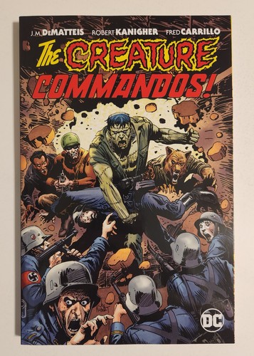 The Creature Commandos! TPB (2023, DC) NM 1st Print Weird War Tales | eBay