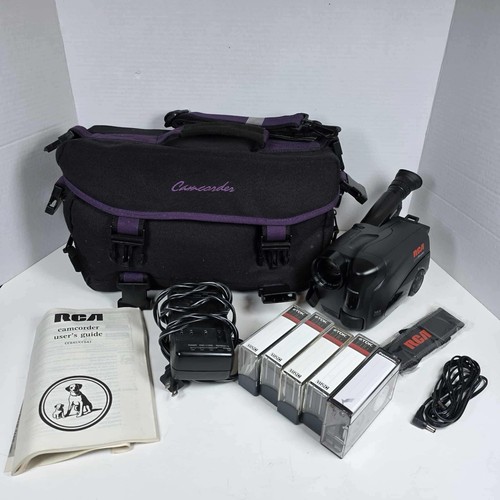 RCA Small Wonder Playback Camcorder CC641 VTG 1997 VHS-C Needs Battery ...