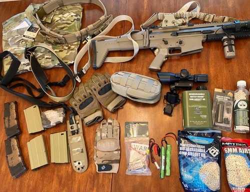 Excellent Lot of AirSoft Military Outdoor Survival Tactical Gear - Must ...