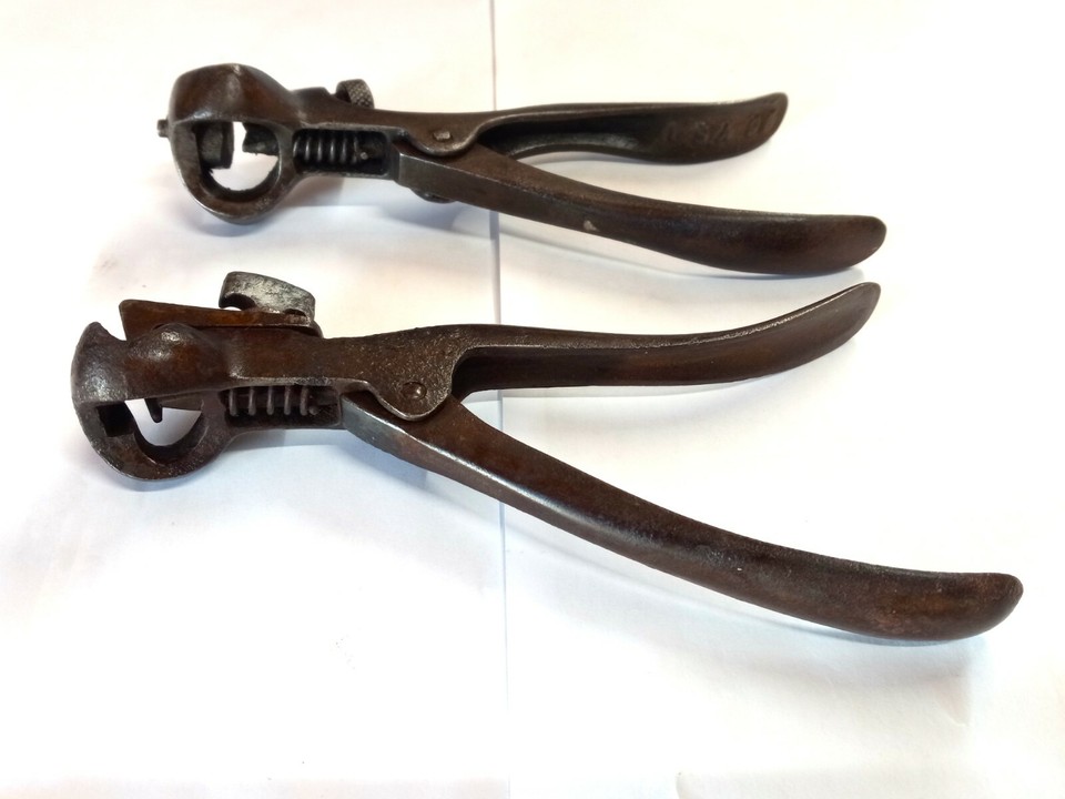 Vintage Morrill's Pat. 1880'S Plier Tools - Saw Set Tool - Leather Tool ...