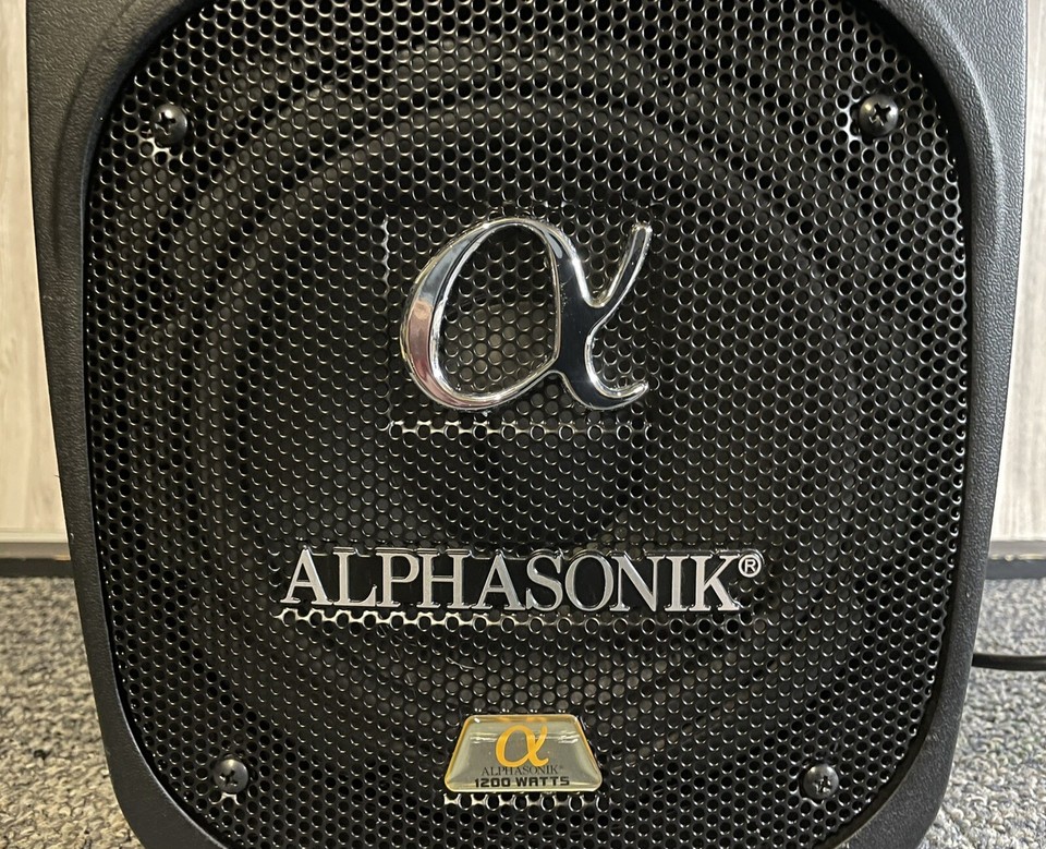 AlphaSonik AKDJ858TS Bluetooth PA Speaker | eBay