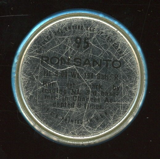 1971 Topps Coins Baseball #95 Ron Santo *d2 | eBay