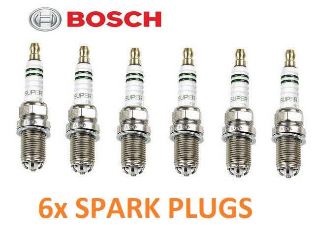 Porsche 986 Boxster/S (2000-2004) Bosch FGR6KQE Spark Plug Set ...