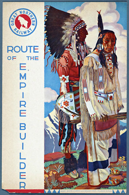 Great Northern Railway Railroad Dining Car Menu Photo c1943 | eBay