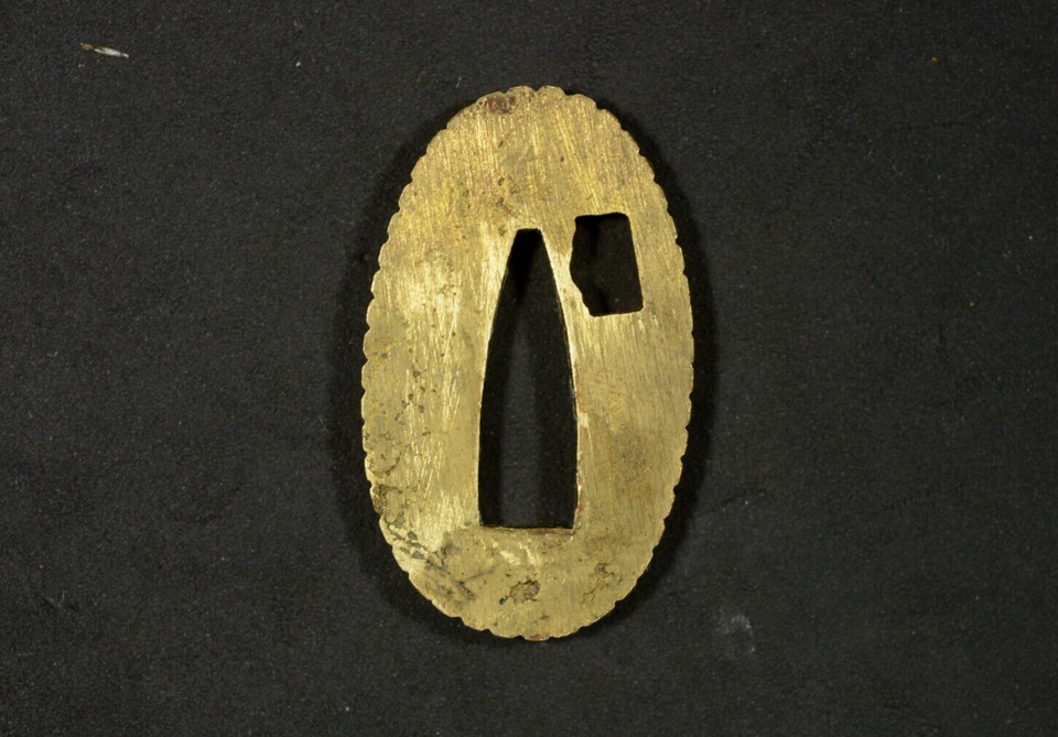 Thick Seppa x 1 Type 98 Gunto WW2 Japanese Army High Rank Officer Sword ...