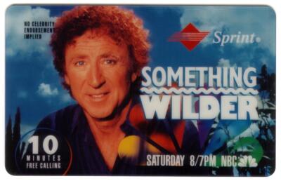 NBC Fall Lineup (1994) - Something Wilder TV Show With Gene Wilder Phone Card | eBay