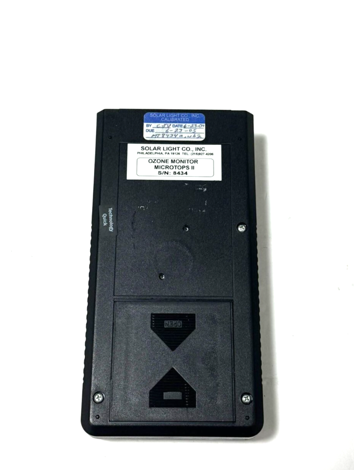 Solar Light Sunphotometer Ozone Monitor Microtops II | eBay