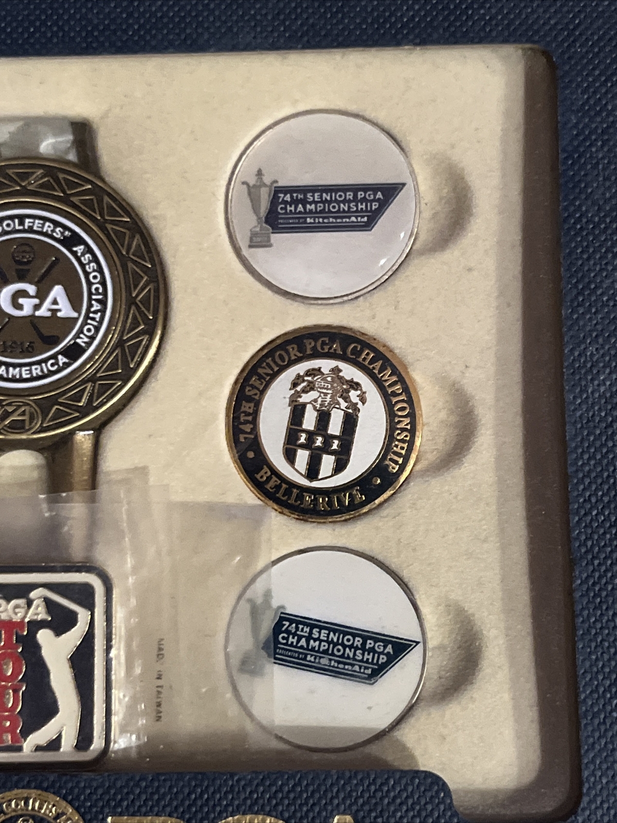 74th Senior PGA Championship - Bellerive CC - Divot Tool 4 Golf Ball ...