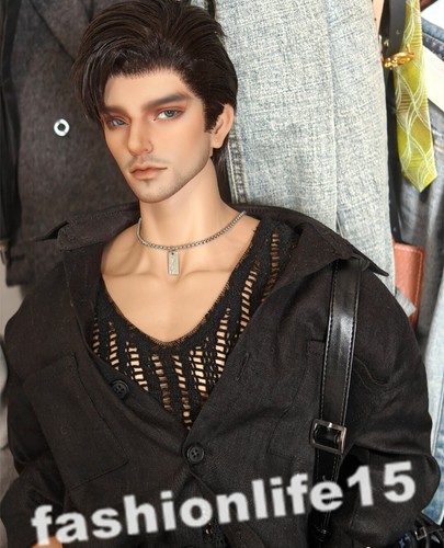 New 1/3 BJD Dolls Resin Muscle Cool Man Doll Eyes+ Face Makeup Figures ...