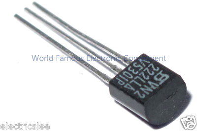 4pcs - VN2222LL Transistor - TO-92 (TO92) MOSFET 60V 7.5Ohm 0.23A ...