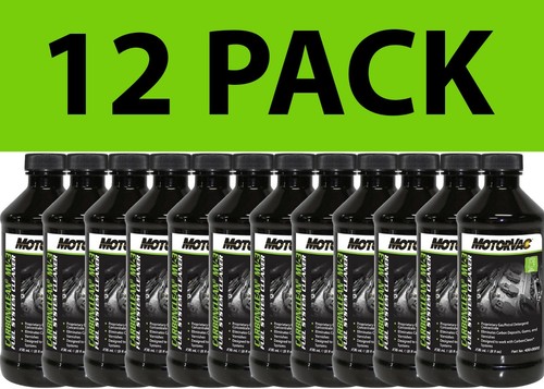 12 Pack UView Motorvac 400-0020 MV3 CarbonClean Fuel System Cleaner 8 ...