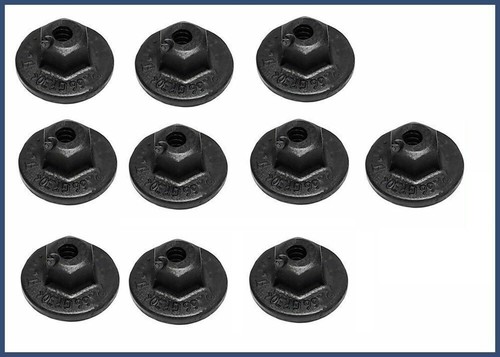 Genuine Plastic Nut Underbody Protective Covering Set (x10) 99904900740 ...