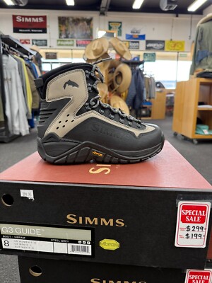 Simms G3 Guide - Wading Boot - MEN'S SIZE 8 - BRAND NEW in BOX | eBay