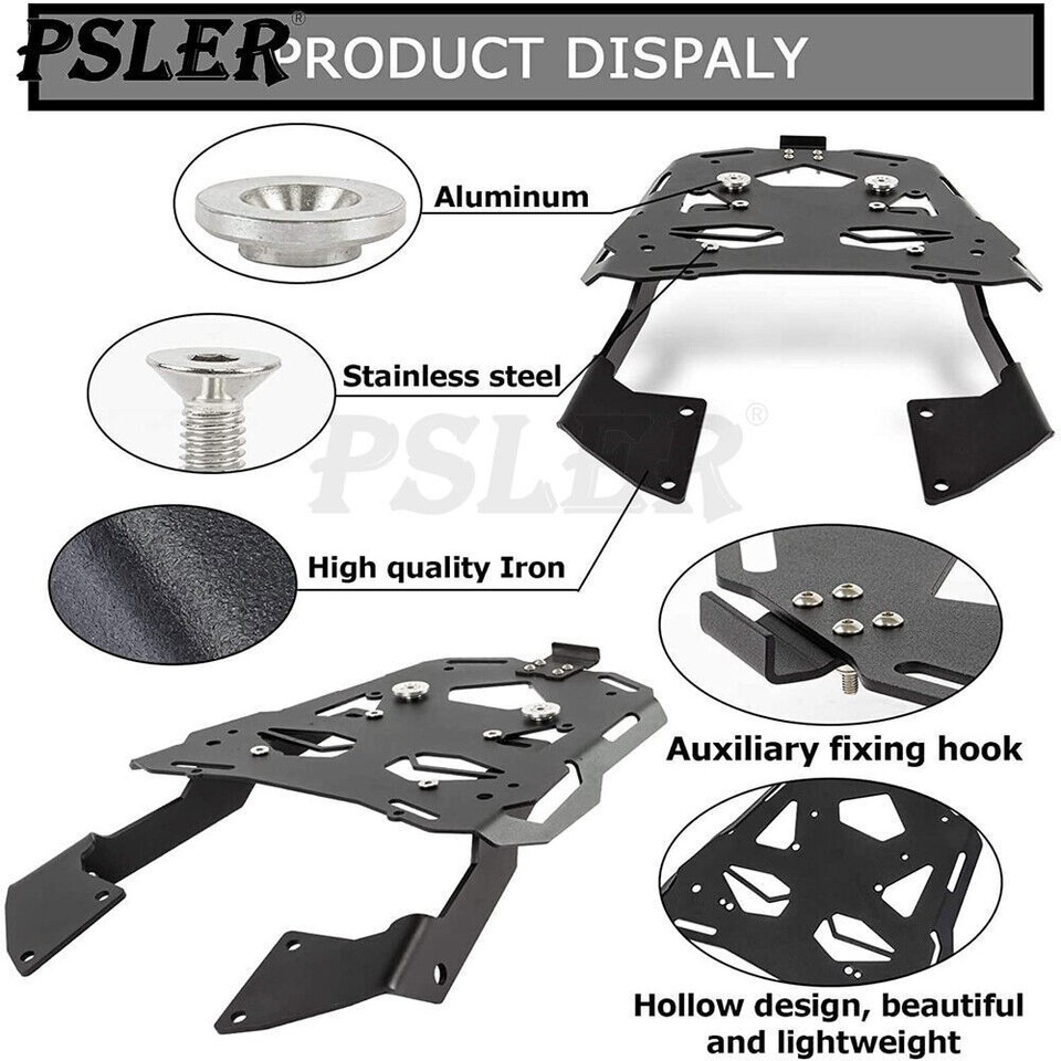 Motorcycle Rear Luggage Rack Cargo Carrier For Honda CB500X CB400X ...