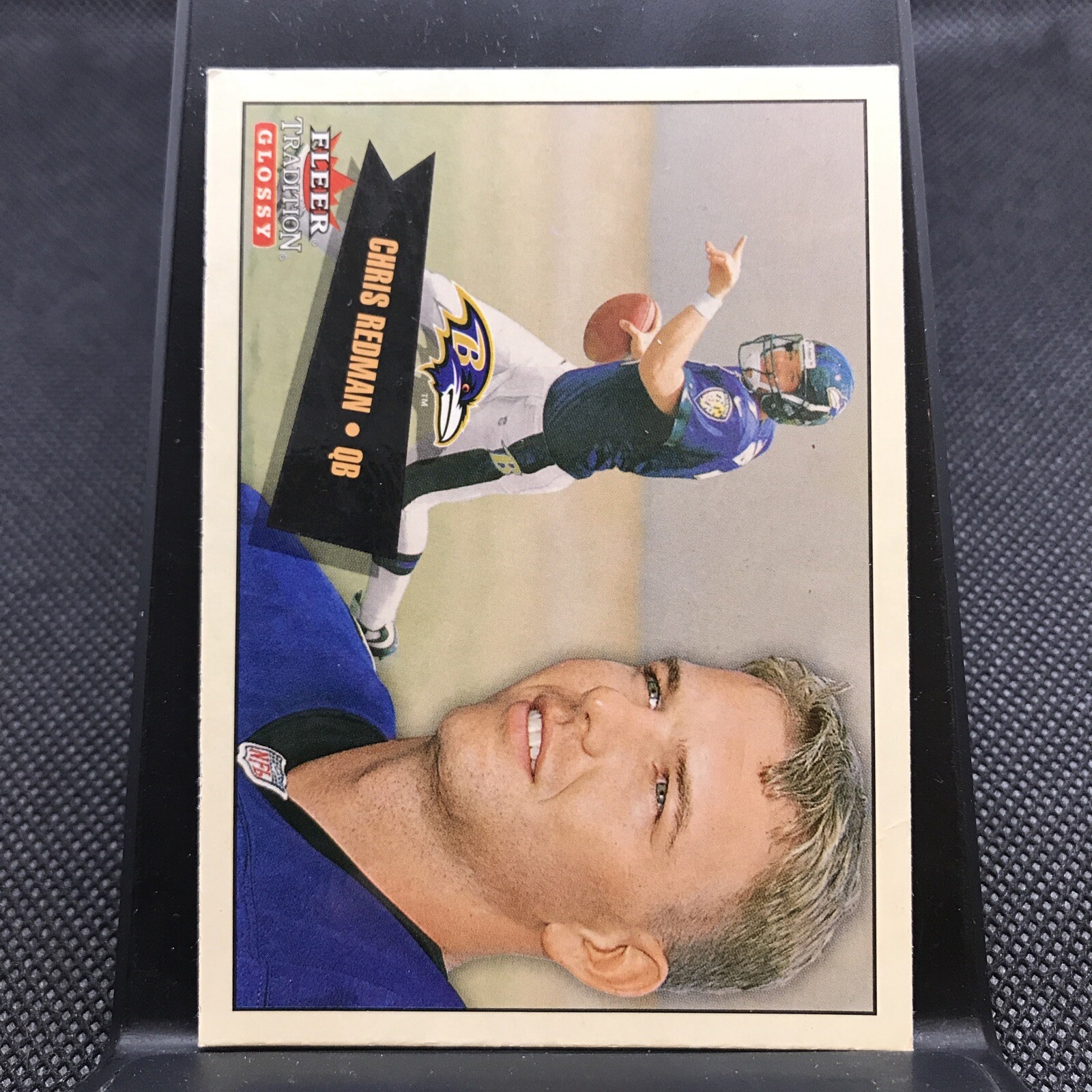 2001 Fleer Tradition Glossy Chris Redman #297 Baltimore Ravens Football ...