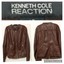 Kenneth Cole Reaction Jacket Wmn's L Faux Leather Moto Bomber Brown ...