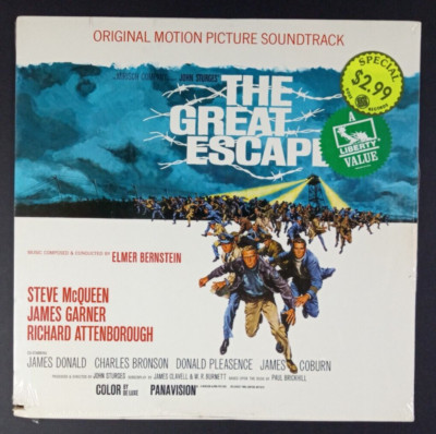 Elmer Bernstein: The Great Escape Soundtrack Lp FACTORY SEALED!! | eBay
