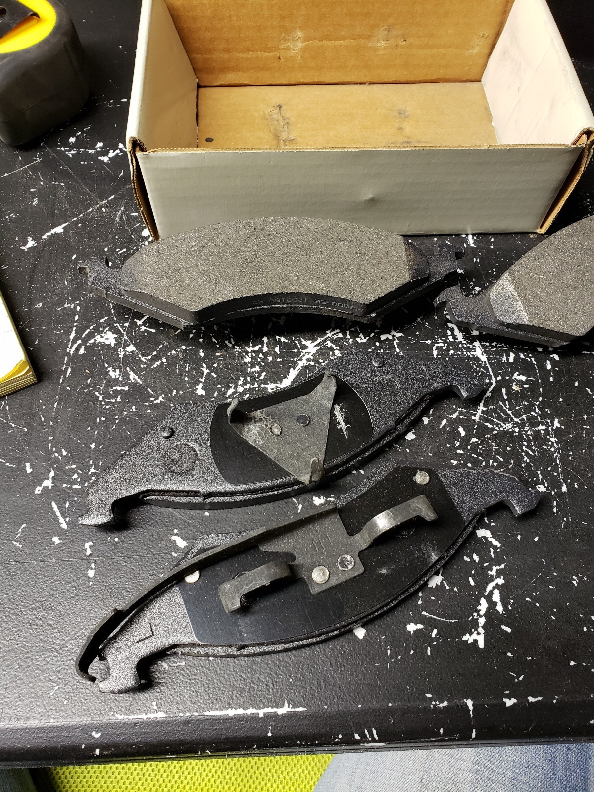 Disc Brake Pad Set-Standard Premium Riveted Disc Brake Pad Front ...