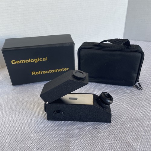 Gemological Gemstone Gem Refractometer With Light for GIA Testing 1.30 ...