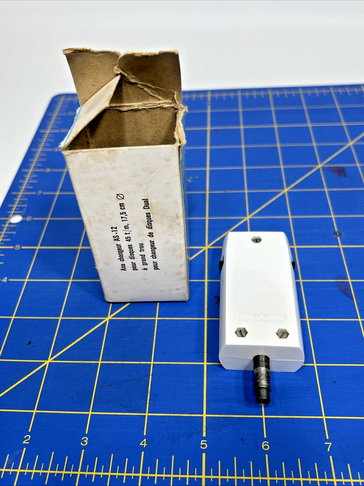 Dual AS-12 stacking spindle with bracket in box | eBay