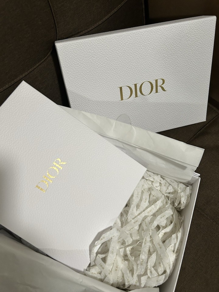 Dior Platinum VIP notebook set. Plus gift box large like in the pic! | eBay