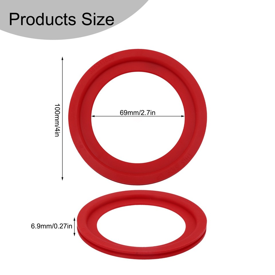 RV Toilet Seal Kit Designed for Dometic 300 310 320 RV Toilets Red ...