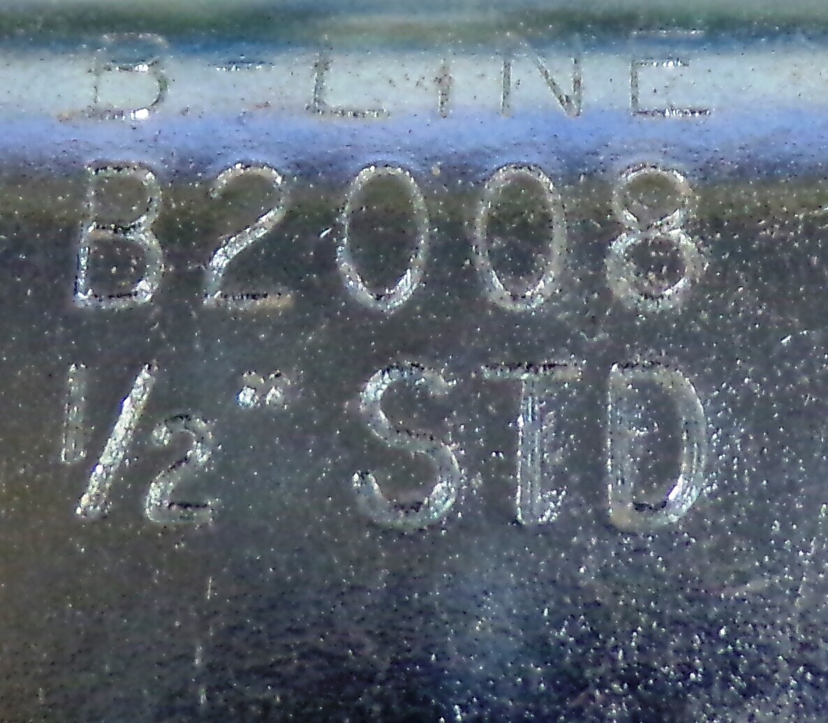 COOPER B-LINE PIPE CLAMP, B2008, 1/2" RIGID CONDUIT, **LOT OF 10 ...