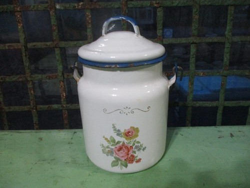 Scio Hazel Vintage Berry Picking Pail Graniteware | eBay