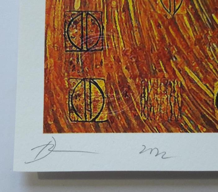 GUSTAV KLIMT TIGER ART POSTER PRINT Ltd Edn DEATH NYC Ltd ED SIGNED ...