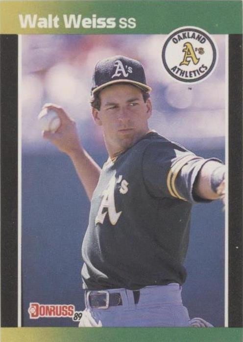1989 Donruss Baseball's Best - Walt Weiss #155 for sale online | eBay