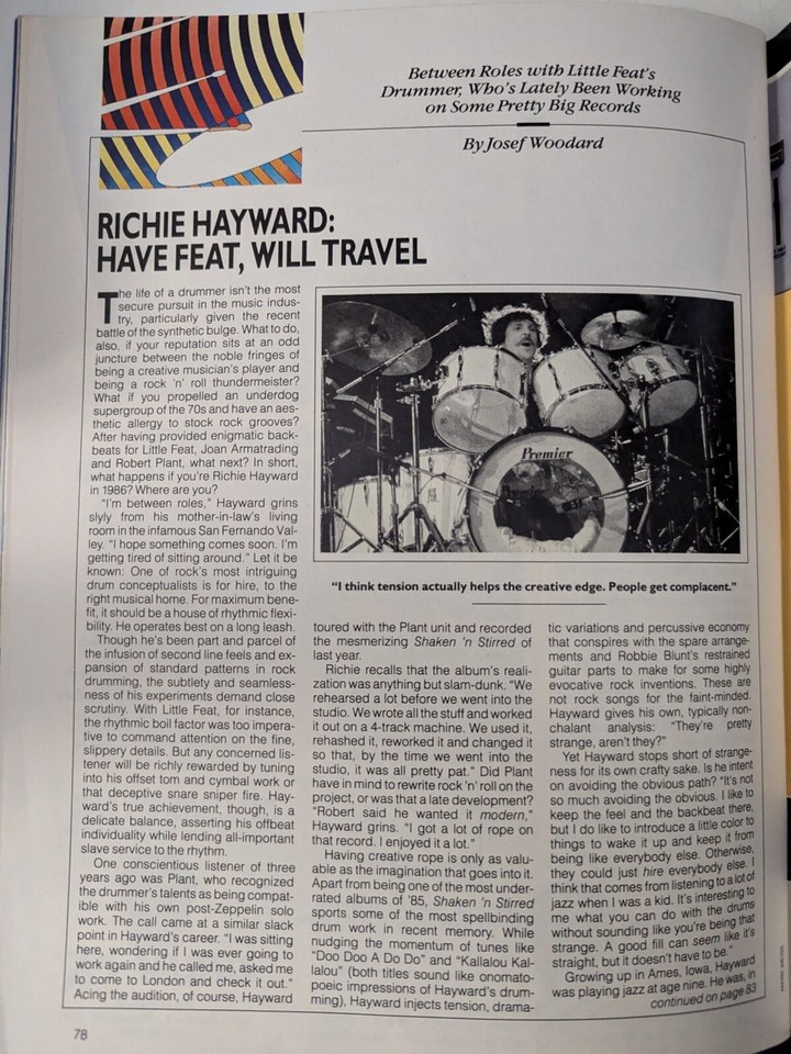 Musician Magazine March 1986 Elvis Costello, Ian Stewart, Al Green ...